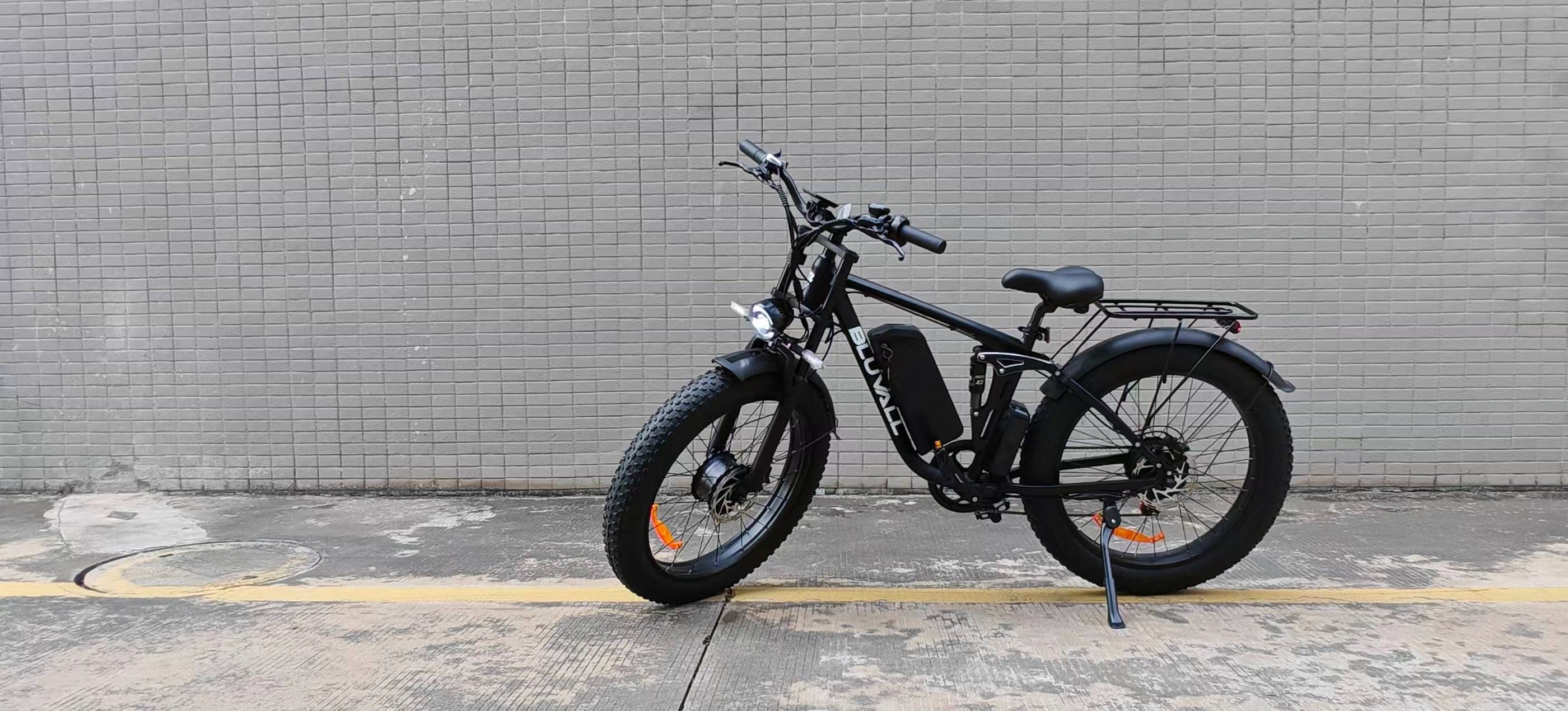 Bluvall V1 2000W Dual Motor ebike 80miles 35mph 165nm