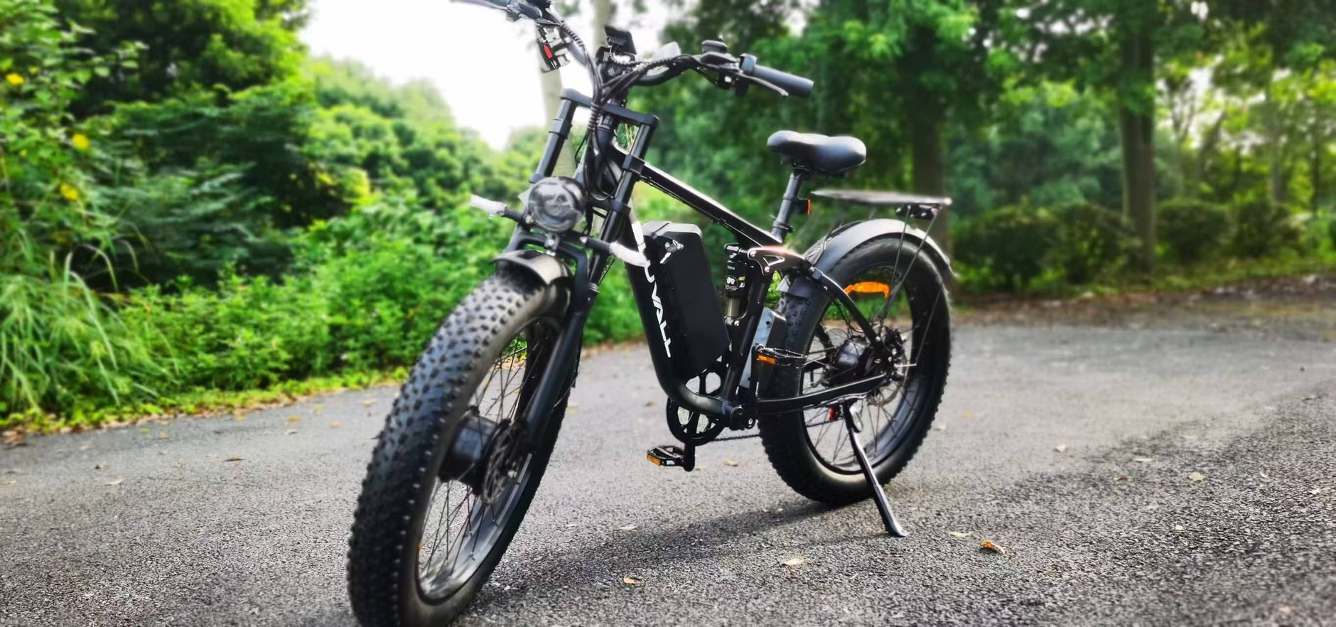 Bluvall V1 2000W Dual Motor ebike 80miles 35mph 165nm